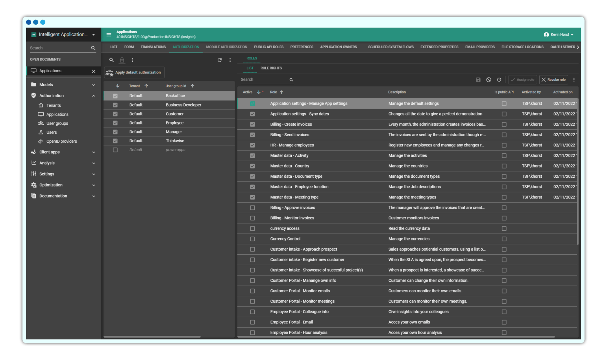Thinkwise Platform overview