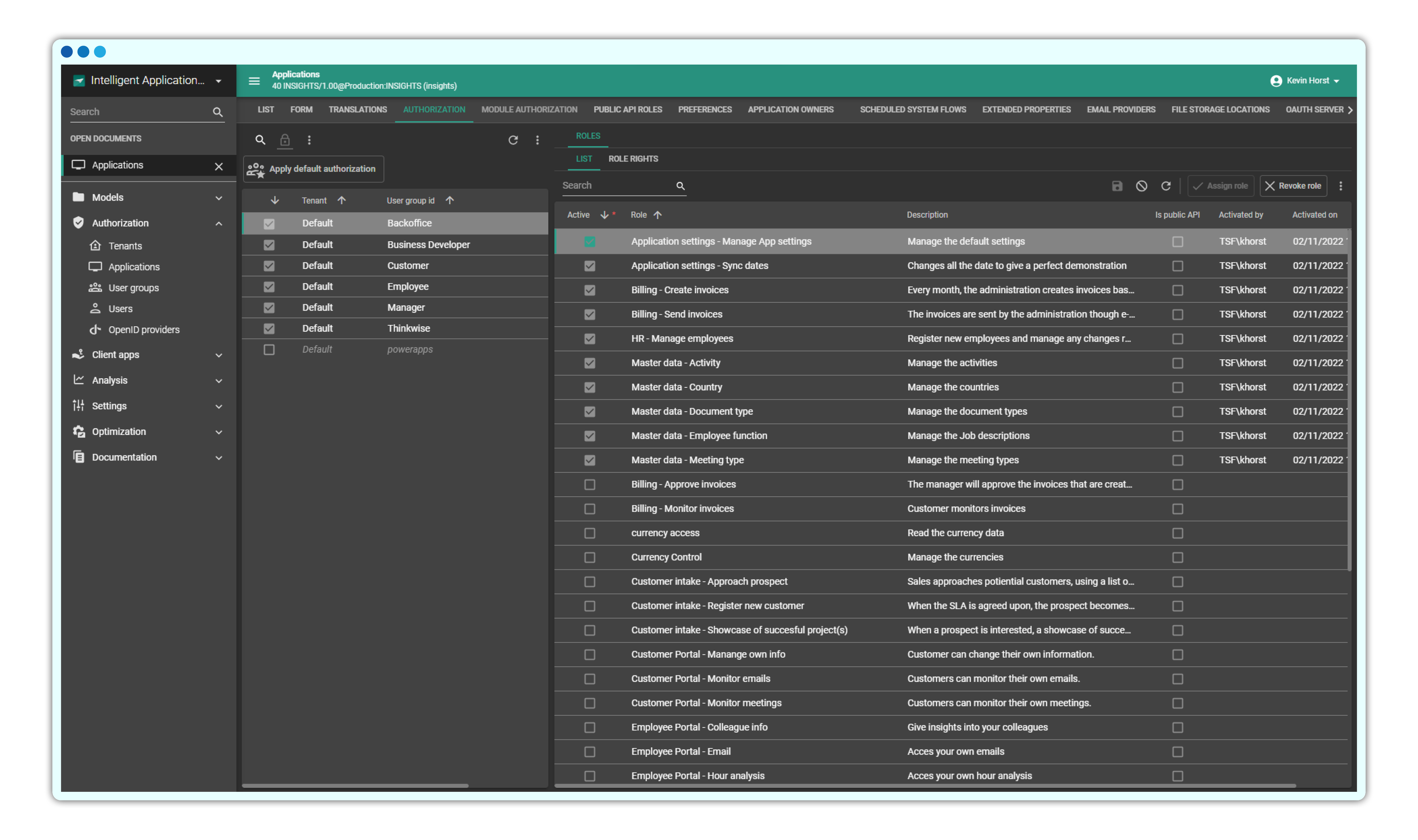 Thinkwise Platform overview
