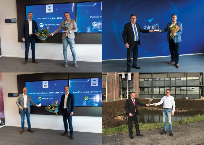 Winners of the Thinkwise Partner of the Year 2020 Awards - Thinkwise